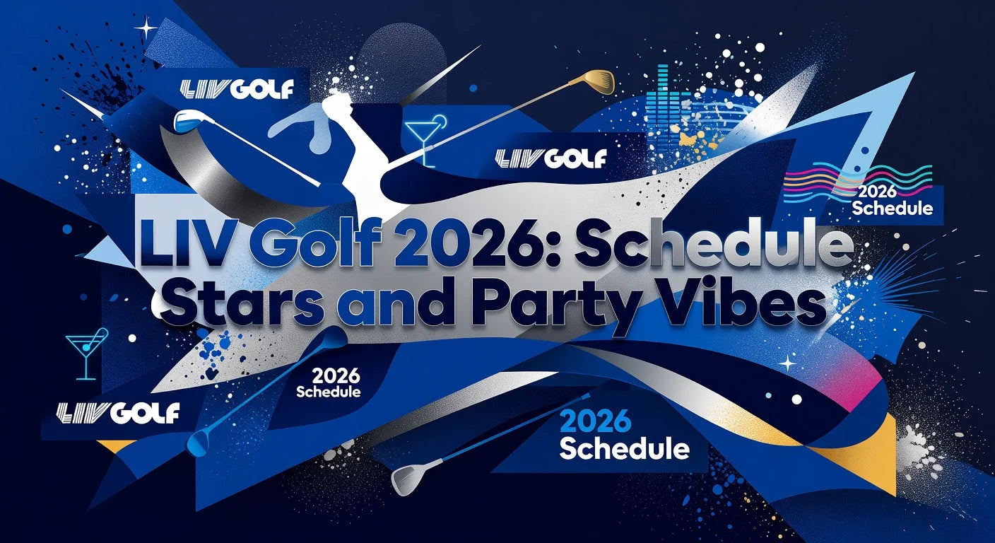 LIV Golf 2026: Schedule Stars and Party Vibes – Broken Tee Vodka